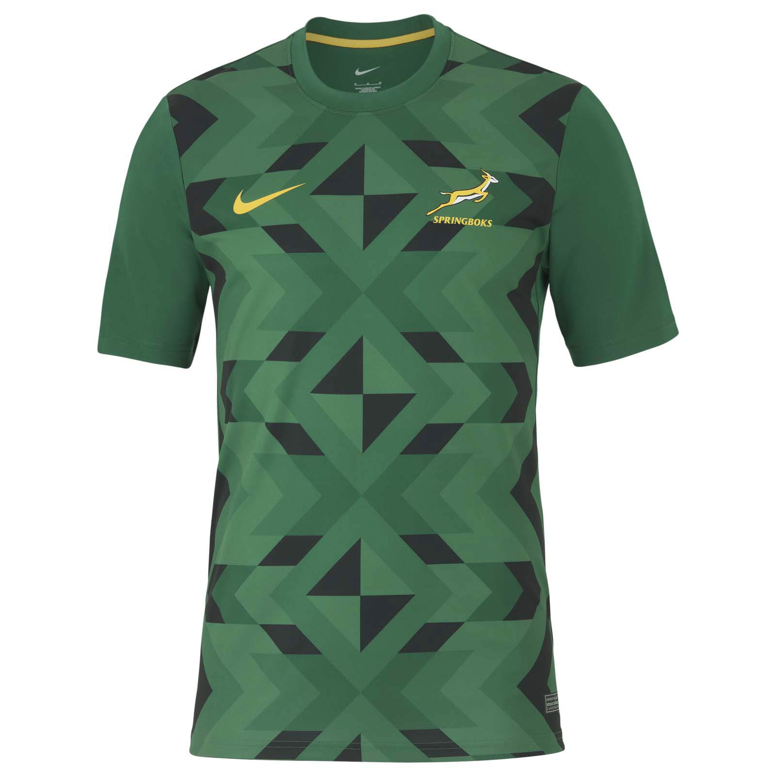 Nike Mens South Africa Springboks Pre-Match Replica Jersey - Shop ...